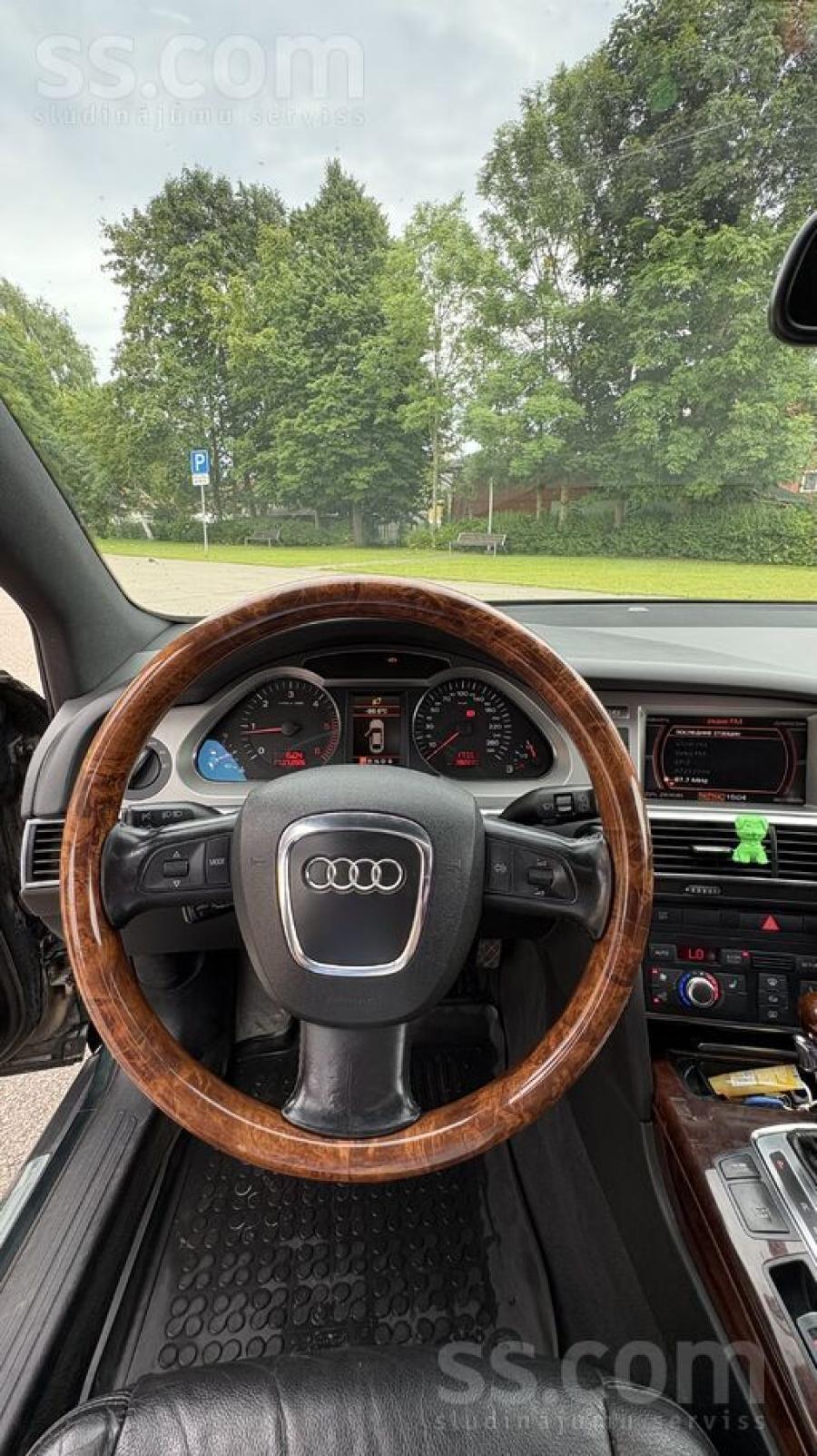Zaļš Audi A6 2006 Daugavpils, ar dzinēja tilpumu 3.00 L un nobraukumu 382 tūkst. km par 4550 €, foto 7 vietnē AUTOMOTO.COM.LV