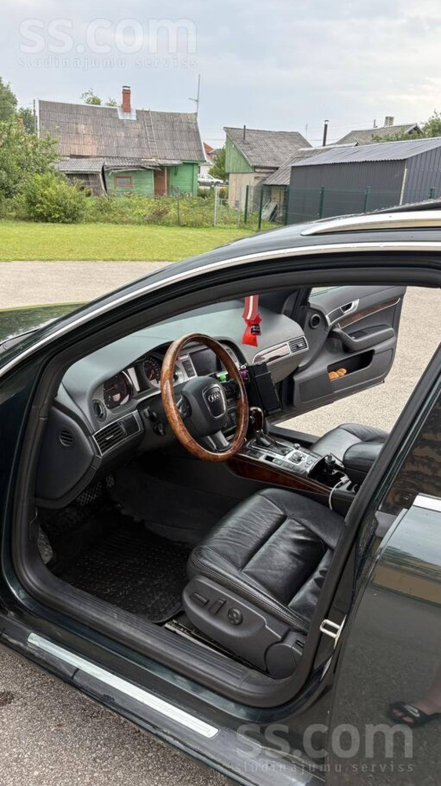 Zaļš Audi A6 2006 Daugavpils, ar dzinēja tilpumu 3.00 L un nobraukumu 382 tūkst. km par 4550 €, foto 8 vietnē AUTOMOTO.COM.LV