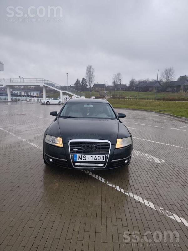 Zaļš Audi A6 2007 Rēzekne, ar dzinēja tilpumu 3.00 L un nobraukumu 240 tūkst. km par 3100 €, foto 2 vietnē AUTOMOTO.COM.LV