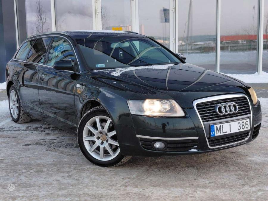 Zaļš Audi A6 2007 Viļņa, ar dzinēja tilpumu 1.97 L un nobraukumu 261 tūkst. km par 3000 €, foto 1 vietnē AUTOMOTO.COM.LV