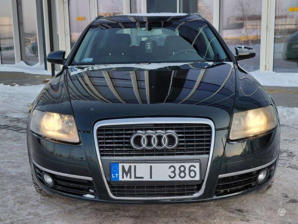 Green Audi A6 2007 in Vilnius, with an engine capacity of 1.97 L and mileage of 261 thousand km for 3000 €, photo 2 on AUTOMOTO.COM.LV