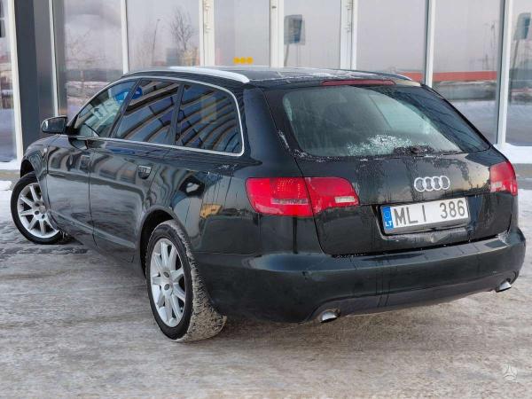 Green Audi A6 2007 in Vilnius, with an engine capacity of 1.97 L and mileage of 261 thousand km for 3000 €, photo 4 on AUTOMOTO.COM.LV