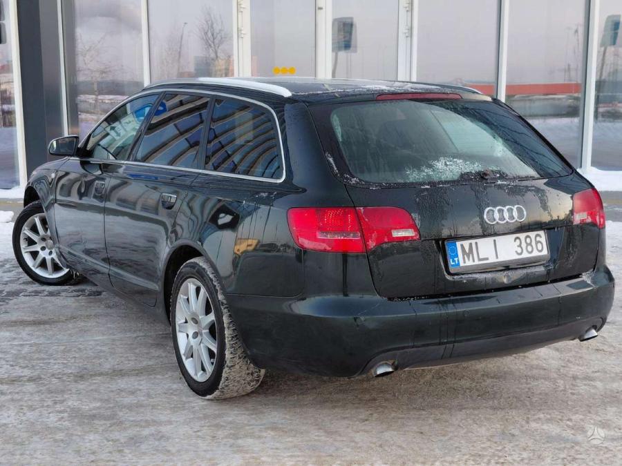 Zaļš Audi A6 2007 Viļņa, ar dzinēja tilpumu 1.97 L un nobraukumu 261 tūkst. km par 3000 €, foto 4 vietnē AUTOMOTO.COM.LV