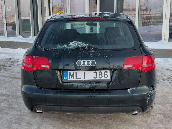 Green Audi A6 2007 in Vilnius, with an engine capacity of 1.97 L and mileage of 261 thousand km for 3000 €, photo 5 on AUTOMOTO.COM.LV