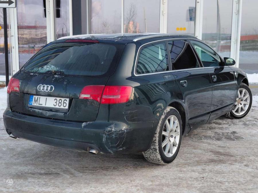 Zaļš Audi A6 2007 Viļņa, ar dzinēja tilpumu 1.97 L un nobraukumu 261 tūkst. km par 3000 €, foto 6 vietnē AUTOMOTO.COM.LV