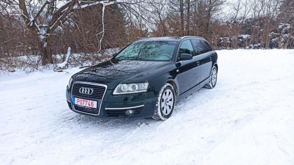 Green Audi A6 2007 in Vilnius, with an engine capacity of 2.00 L and mileage of 325 thousand km for 4100 €, photo 1 on AUTOMOTO.COM.LV