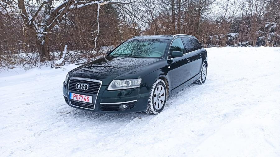Green Audi A6 2007 in Vilnius, with an engine capacity of 2.00 L and mileage of 325 thousand km for 4100 €, photo 1 on AUTOMOTO.COM.LV