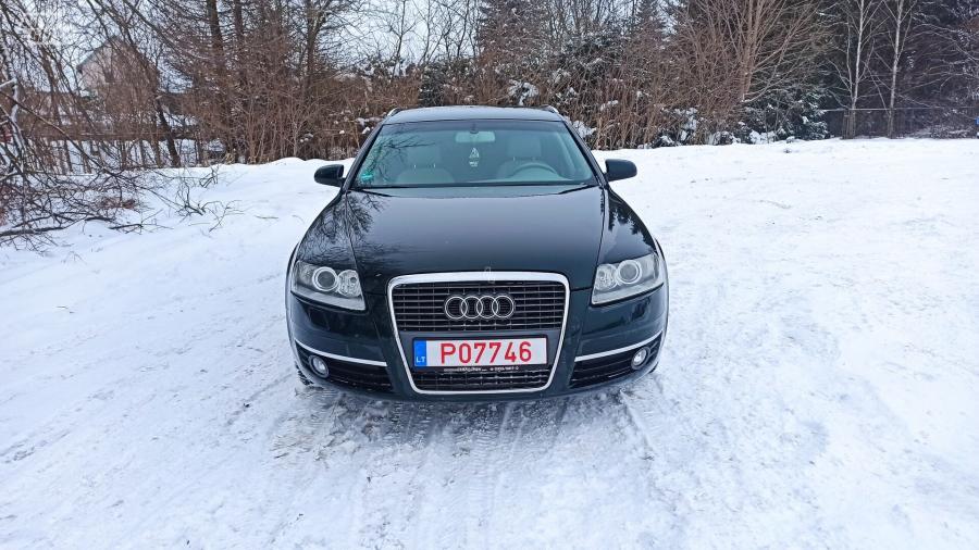 Green Audi A6 2007 in Vilnius, with an engine capacity of 2.00 L and mileage of 325 thousand km for 4100 €, photo 2 on AUTOMOTO.COM.LV