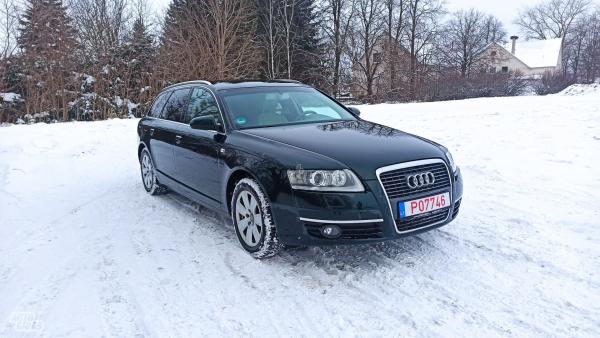 Green Audi A6 2007 in Vilnius, with an engine capacity of 2.00 L and mileage of 325 thousand km for 4100 €, photo 3 on AUTOMOTO.COM.LV