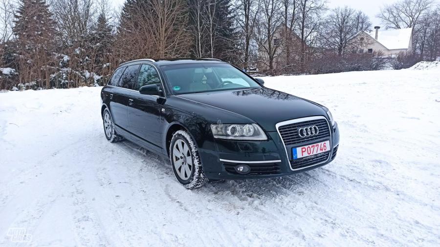 Green Audi A6 2007 in Vilnius, with an engine capacity of 2.00 L and mileage of 325 thousand km for 4100 €, photo 3 on AUTOMOTO.COM.LV