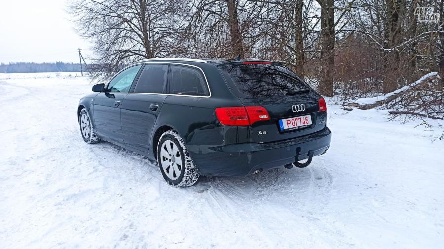 Green Audi A6 2007 in Vilnius, with an engine capacity of 2.00 L and mileage of 325 thousand km for 4100 €, photo 5 on AUTOMOTO.COM.LV