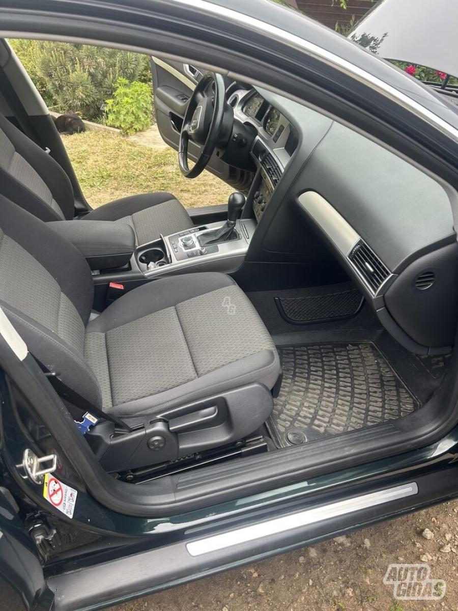 Green Audi A6 2007 in Siauliai, with an engine capacity of 2.00 L and mileage of 343 thousand km for 2900 €, photo 12 on AUTOMOTO.COM.LV