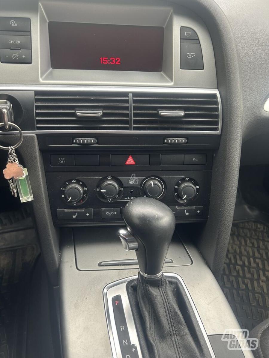 Green Audi A6 2007 in Siauliai, with an engine capacity of 2.00 L and mileage of 343 thousand km for 2900 €, photo 17 on AUTOMOTO.COM.LV
