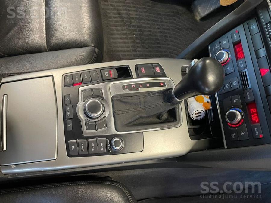 Green Audi A6 2007 in Rezekne, with an engine capacity of 3.00 L and mileage of 293 thousand km for 3995 €, photo 17 on AUTOMOTO.COM.LV