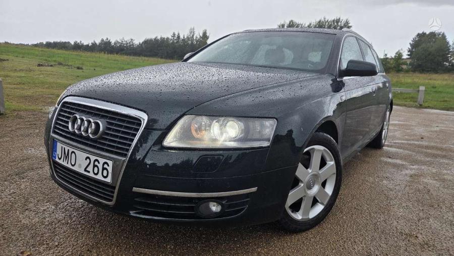 Green Audi A6 2007 in Utena, with an engine capacity of 1.97 L and mileage of 316 thousand km for 2550 €, photo 1 on AUTOMOTO.COM.LV