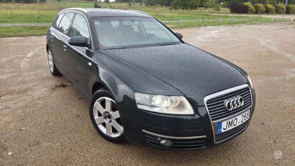 Green Audi A6 2007 in Utena, with an engine capacity of 1.97 L and mileage of 316 thousand km for 2550 €, photo 3 on AUTOMOTO.COM.LV