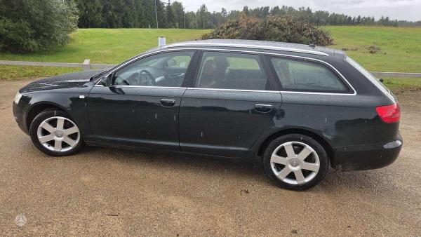 Green Audi A6 2007 in Utena, with an engine capacity of 1.97 L and mileage of 316 thousand km for 2550 €, photo 4 on AUTOMOTO.COM.LV