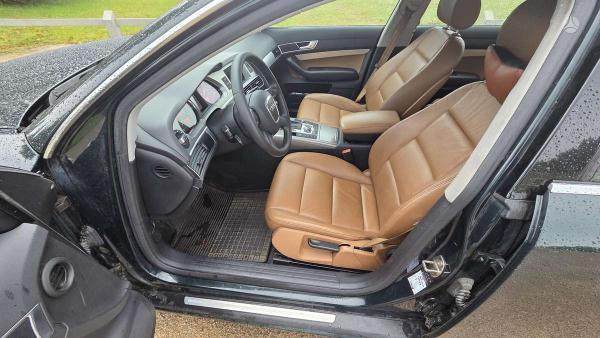 Green Audi A6 2007 in Utena, with an engine capacity of 1.97 L and mileage of 316 thousand km for 2550 €, photo 9 on AUTOMOTO.COM.LV