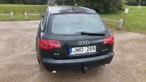 Green Audi A6 2007 in Utena, with an engine capacity of 1.97 L and mileage of 316 thousand km for 2550 €, photo 12 on AUTOMOTO.COM.LV