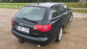 Green Audi A6 2007 in Utena, with an engine capacity of 1.97 L and mileage of 316 thousand km for 2550 €, photo 20 on AUTOMOTO.COM.LV