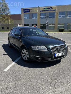 Zaļš Audi A6 2008 Rīga, ar dzinēja tilpumu 2.70 L un nobraukumu 380 tūkst. km par 4600 €, foto  vietnē AUTOMOTO.COM.LV