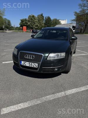 Green Audi A6 2008 in Riga, with an engine capacity of 2.70 L and mileage of 380 thousand km for 4600 €, photo 3 on AUTOMOTO.COM.LV