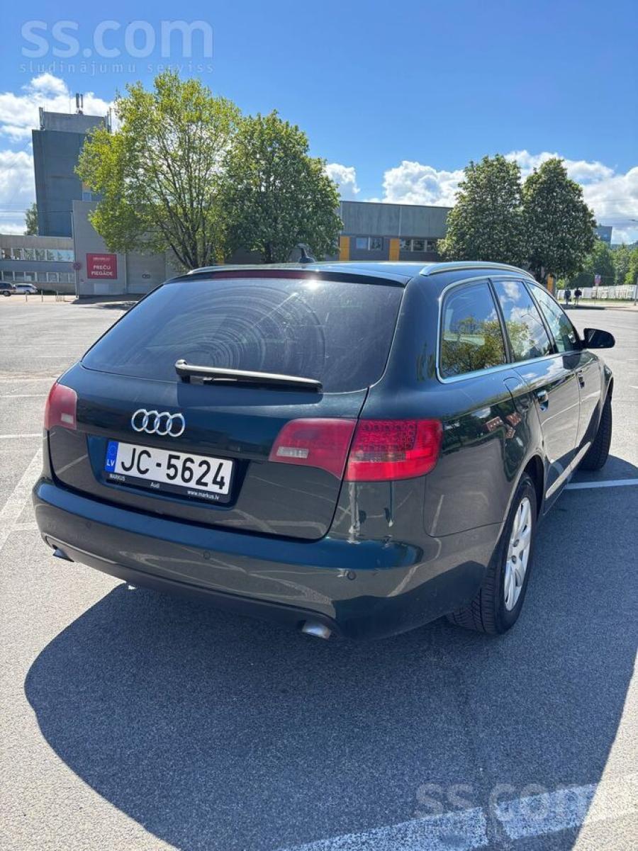 Green Audi A6 2008 in Riga, with an engine capacity of 2.70 L and mileage of 380 thousand km for 3800 €, photo 13 on AUTOMOTO.COM.LV