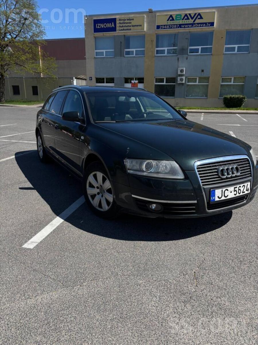 Green Audi A6 2008 in Riga, with an engine capacity of 2.70 L and mileage of 380 thousand km for 3800 €, photo 14 on AUTOMOTO.COM.LV