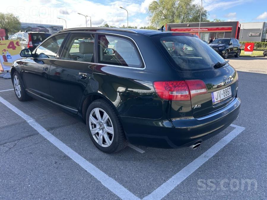 Зеленый Ауди А6 2010 в Вентспилс, объемом двигателя 3.00 л и пробегом 538 тыс. км за 2800 €, фото 4 на AUTOMOTO.COM.LV