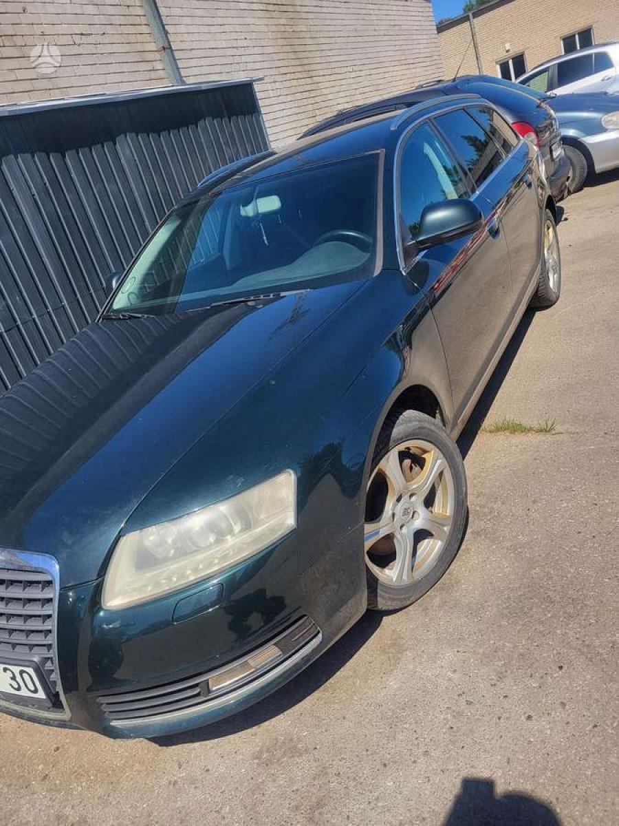 Zaļš Audi A6 2010 Panevēža, ar dzinēja tilpumu 2.70 L un nobraukumu 386 tūkst. km par 2300 €, foto 1 vietnē AUTOMOTO.COM.LV