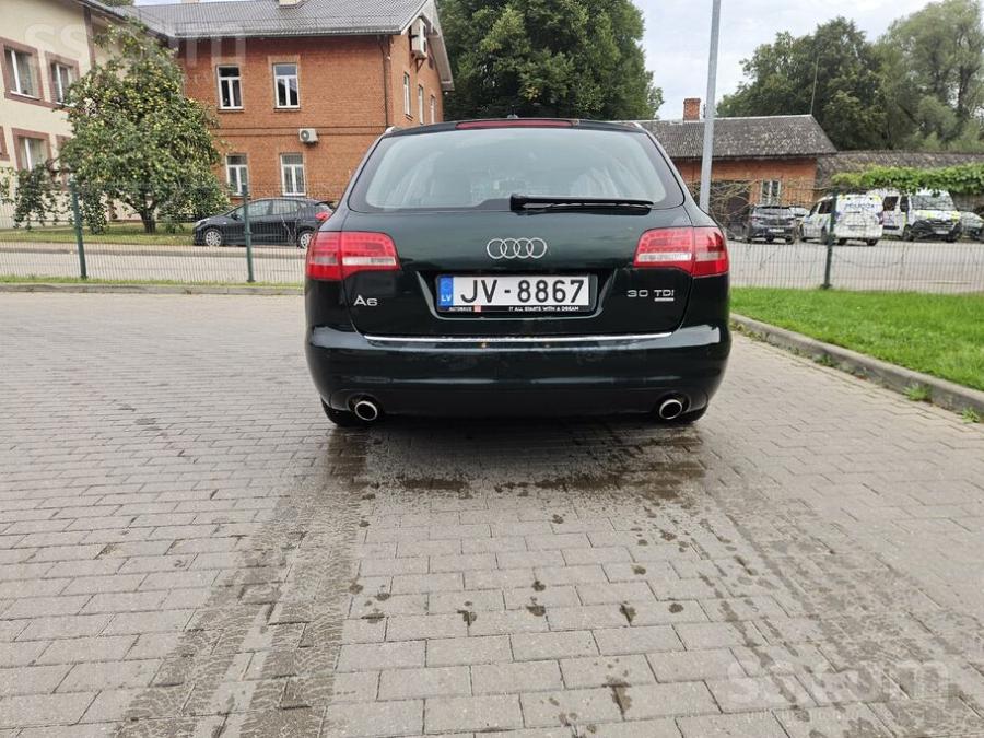 Zaļš Audi A6 2010 Valmiera, ar dzinēja tilpumu 3.00 L un nobraukumu 542 tūkst. km par 3990 €, foto 5 vietnē AUTOMOTO.COM.LV