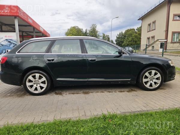 Green Audi A6 2010 in Valmiera, with an engine capacity of 3.00 L and mileage of 542 thousand km for 3990 €, photo 7 on AUTOMOTO.COM.LV