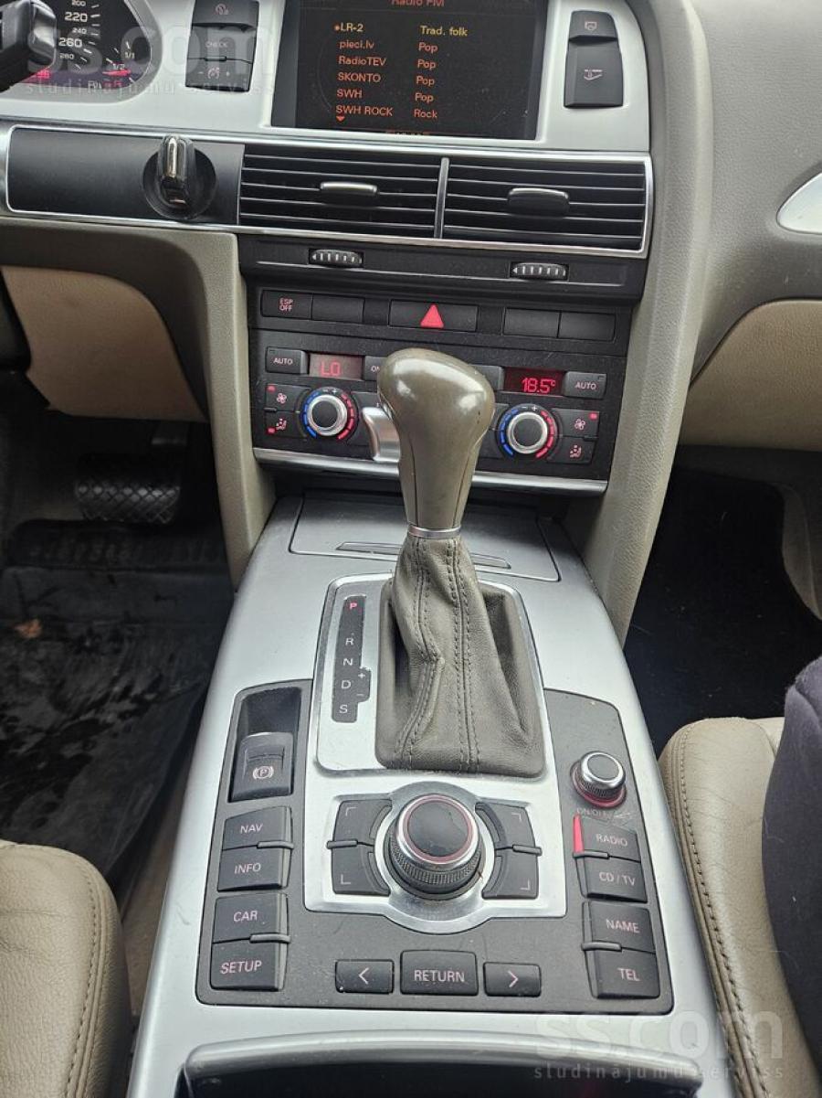 Zaļš Audi A6 2010 Valmiera, ar dzinēja tilpumu 3.00 L un nobraukumu 542 tūkst. km par 3990 €, foto 15 vietnē AUTOMOTO.COM.LV