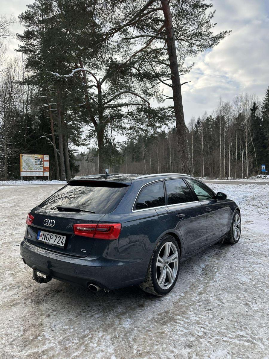 Green Audi A6 2011 in Taurage, with an engine capacity of 3.00 L and mileage of 353 thousand km for 8500 €, photo 8 on AUTOMOTO.COM.LV