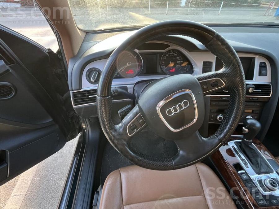 Green Audi A6 2011 in Riga, with an engine capacity of 2.70 L and mileage of 200 thousand km for 5500 €, photo 11 on AUTOMOTO.COM.LV