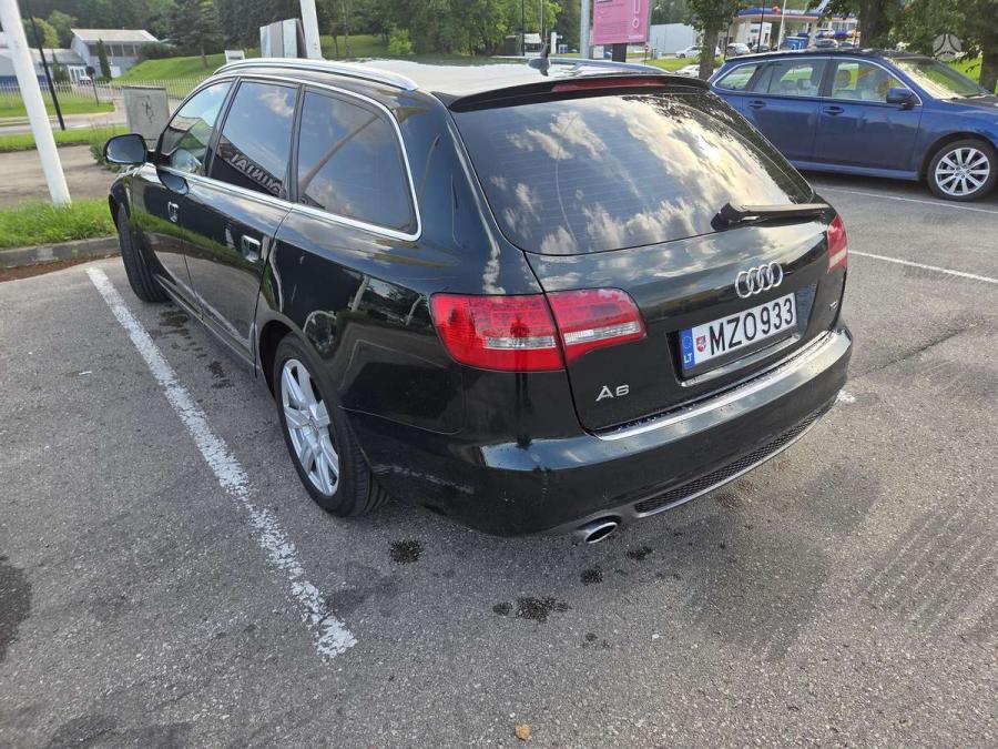 Green Audi A6 2011 in Alytus, with an engine capacity of 1.97 L and mileage of 244 thousand km for 4500 €, photo 6 on AUTOMOTO.COM.LV