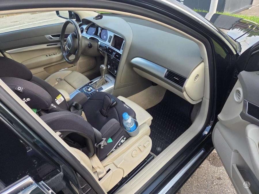 Green Audi A6 2011 in Alytus, with an engine capacity of 1.97 L and mileage of 244 thousand km for 4500 €, photo 10 on AUTOMOTO.COM.LV