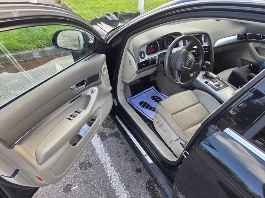 Green Audi A6 2011 in Alytus, with an engine capacity of 1.97 L and mileage of 244 thousand km for 4500 €, photo 15 on AUTOMOTO.COM.LV