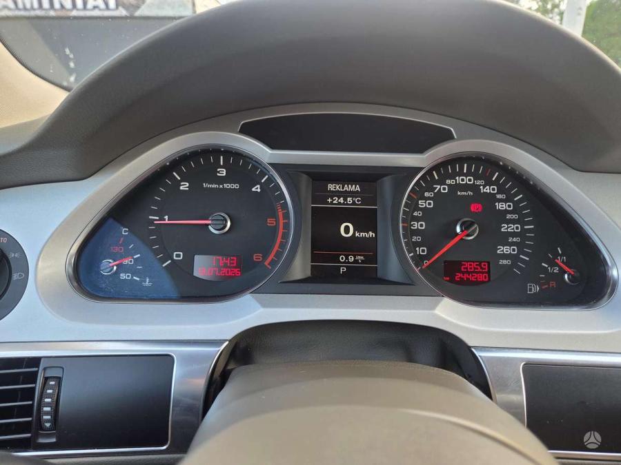 Green Audi A6 2011 in Alytus, with an engine capacity of 1.97 L and mileage of 244 thousand km for 4500 €, photo 18 on AUTOMOTO.COM.LV