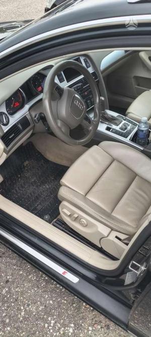Green Audi A6 2011 in Alytus, with an engine capacity of 1.97 L and mileage of 244 thousand km for 5000 €, photo 4 on AUTOMOTO.COM.LV