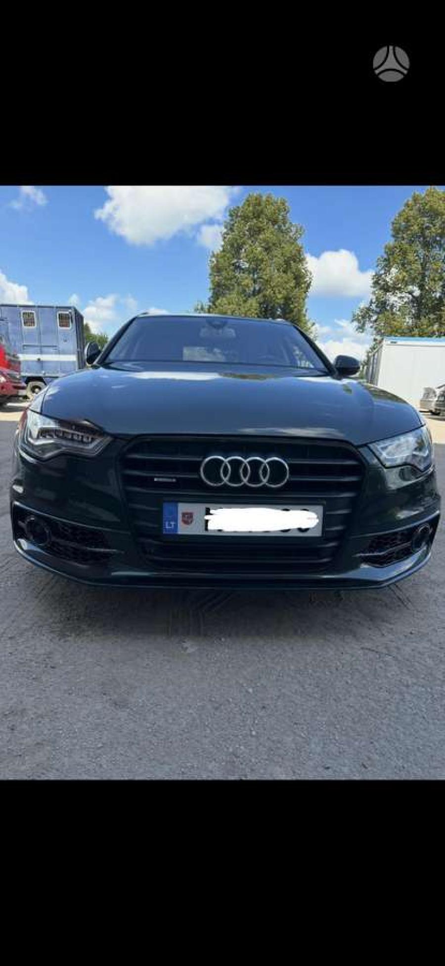 Zaļš Audi A6 2012 Viļņa, ar dzinēja tilpumu 2.97 L un nobraukumu 323 tūkst. km par 18999 €, foto 2 vietnē AUTOMOTO.COM.LV