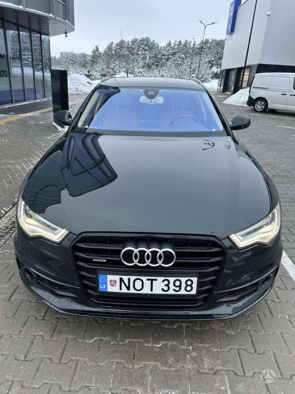 Zaļš Audi A6 2012 Viļņa, ar dzinēja tilpumu 2.97 L un nobraukumu 323 tūkst. km par 18999 €, foto 3 vietnē AUTOMOTO.COM.LV