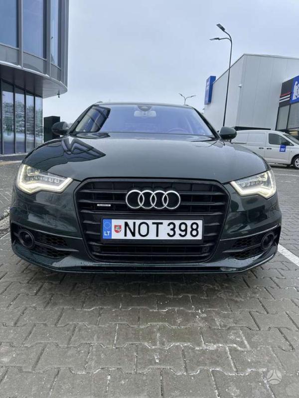 Zaļš Audi A6 2012 Viļņa, ar dzinēja tilpumu 2.97 L un nobraukumu 323 tūkst. km par 18999 €, foto 4 vietnē AUTOMOTO.COM.LV
