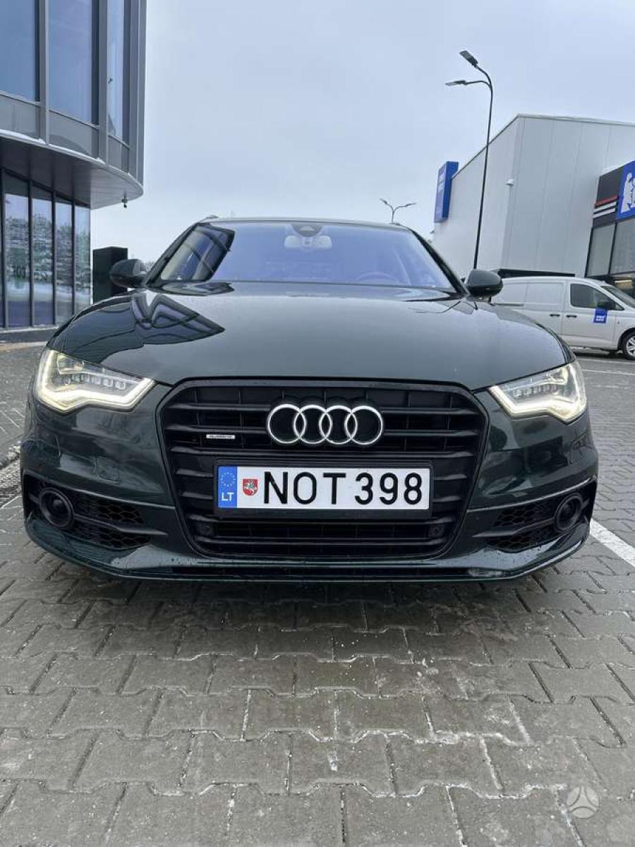 Zaļš Audi A6 2012 Viļņa, ar dzinēja tilpumu 2.97 L un nobraukumu 323 tūkst. km par 18999 €, foto 4 vietnē AUTOMOTO.COM.LV