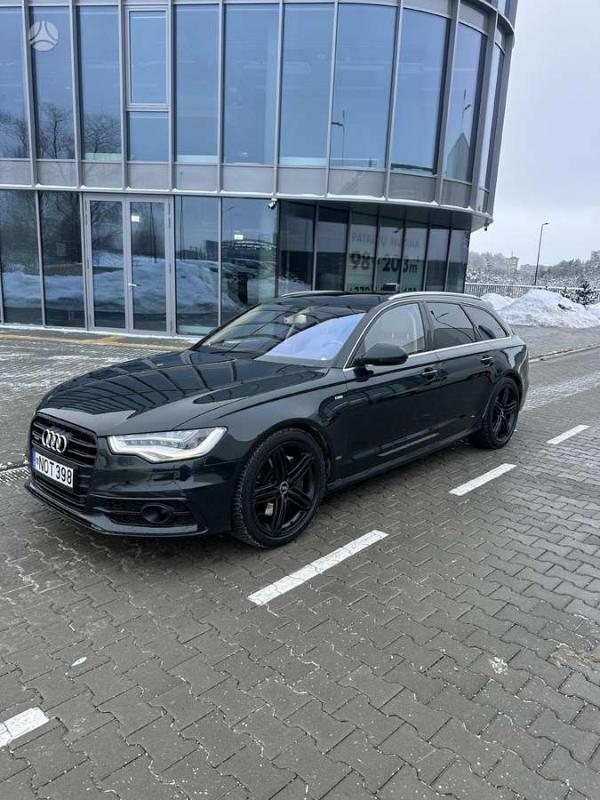 Zaļš Audi A6 2012 Viļņa, ar dzinēja tilpumu 2.97 L un nobraukumu 323 tūkst. km par 18999 €, foto 5 vietnē AUTOMOTO.COM.LV