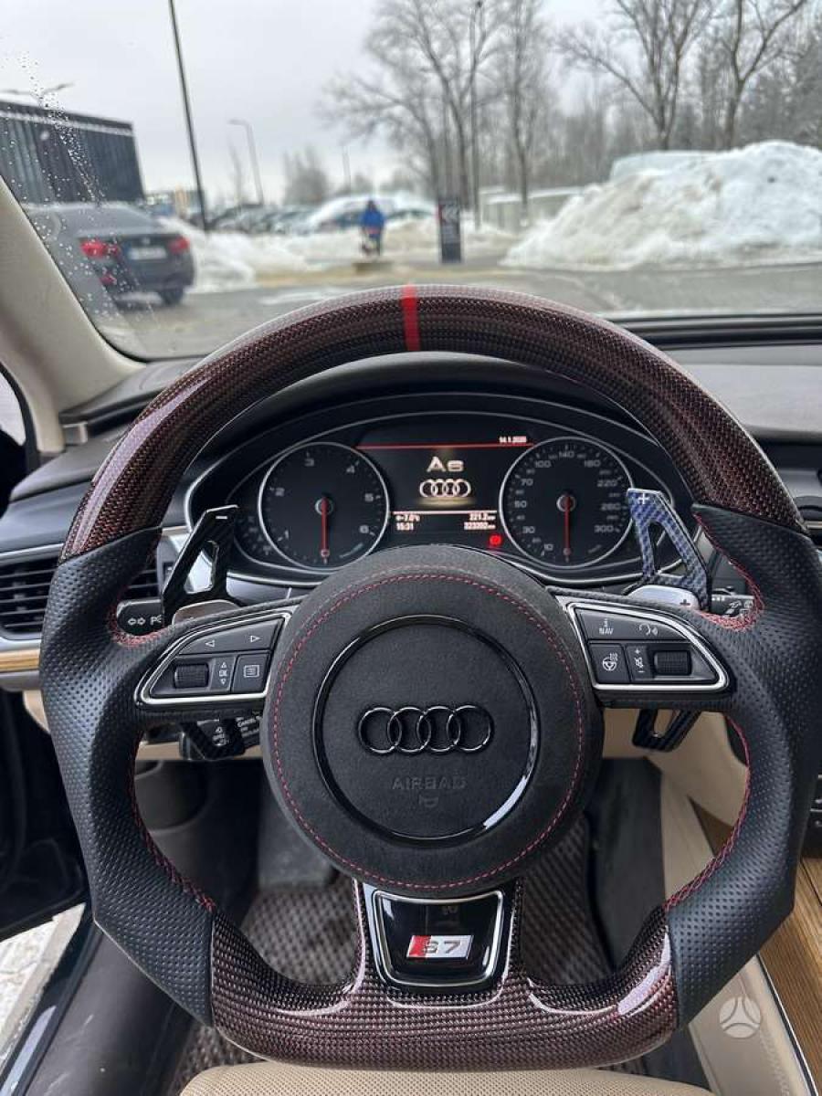 Zaļš Audi A6 2012 Viļņa, ar dzinēja tilpumu 2.97 L un nobraukumu 323 tūkst. km par 18999 €, foto 12 vietnē AUTOMOTO.COM.LV
