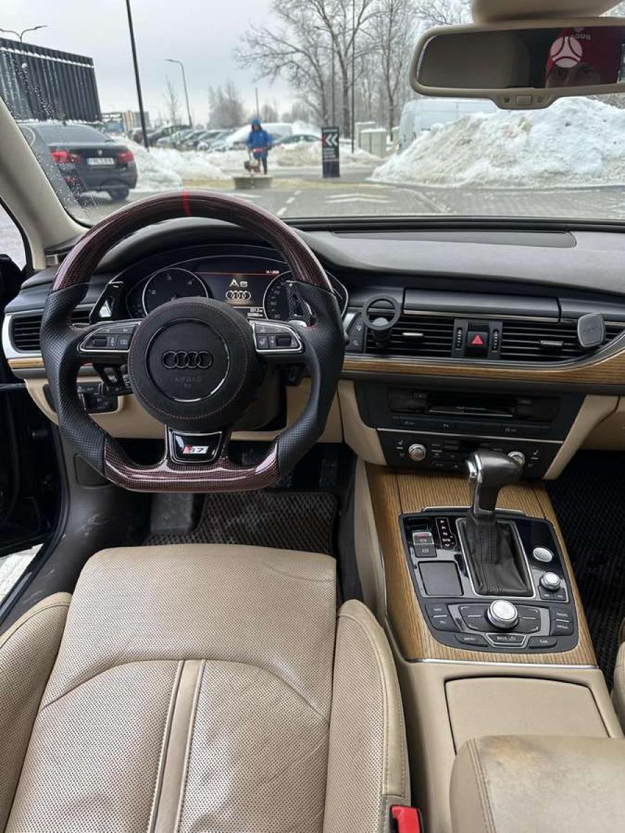 Zaļš Audi A6 2012 Viļņa, ar dzinēja tilpumu 2.97 L un nobraukumu 323 tūkst. km par 18999 €, foto 13 vietnē AUTOMOTO.COM.LV