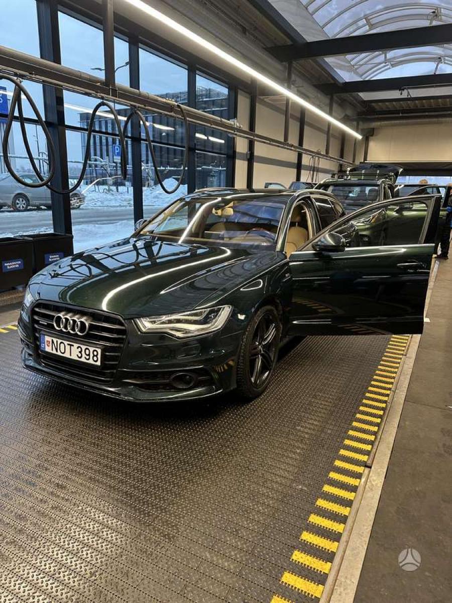 Zaļš Audi A6 2012 Viļņa, ar dzinēja tilpumu 2.97 L un nobraukumu 323 tūkst. km par 18999 €, foto 29 vietnē AUTOMOTO.COM.LV