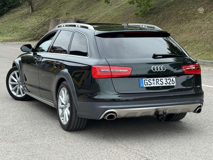 Green Audi A6 2012 in Jonava, with an engine capacity of 3.00 L and mileage of 254 thousand km for 11750 €, photo 7 on AUTOMOTO.COM.LV