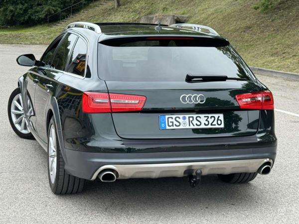 Green Audi A6 2012 in Jonava, with an engine capacity of 3.00 L and mileage of 254 thousand km for 11750 €, photo 7 on AUTOMOTO.COM.LV